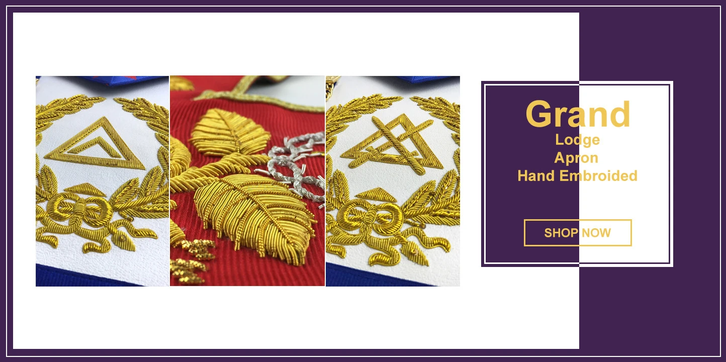 Masonic Regalia Aprons and Collars – Unique Regalia